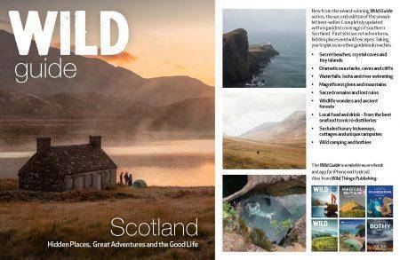 Wild Guide Scotland book (second edition) - Wild Things Publishing