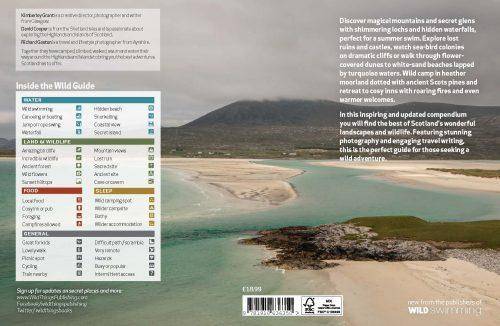 Wild Guide Scotland book (second edition) - Wild Things Publishing