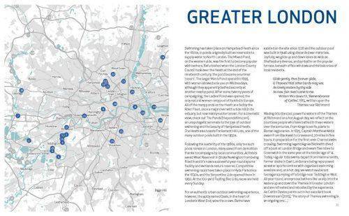 Outdoor Swimming London - wild swims & lidos book - Wild Things Publishing